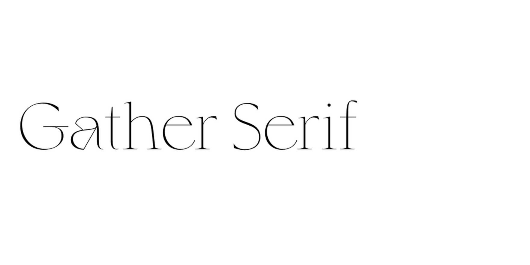 Gather Serif in use - Fonts In Use