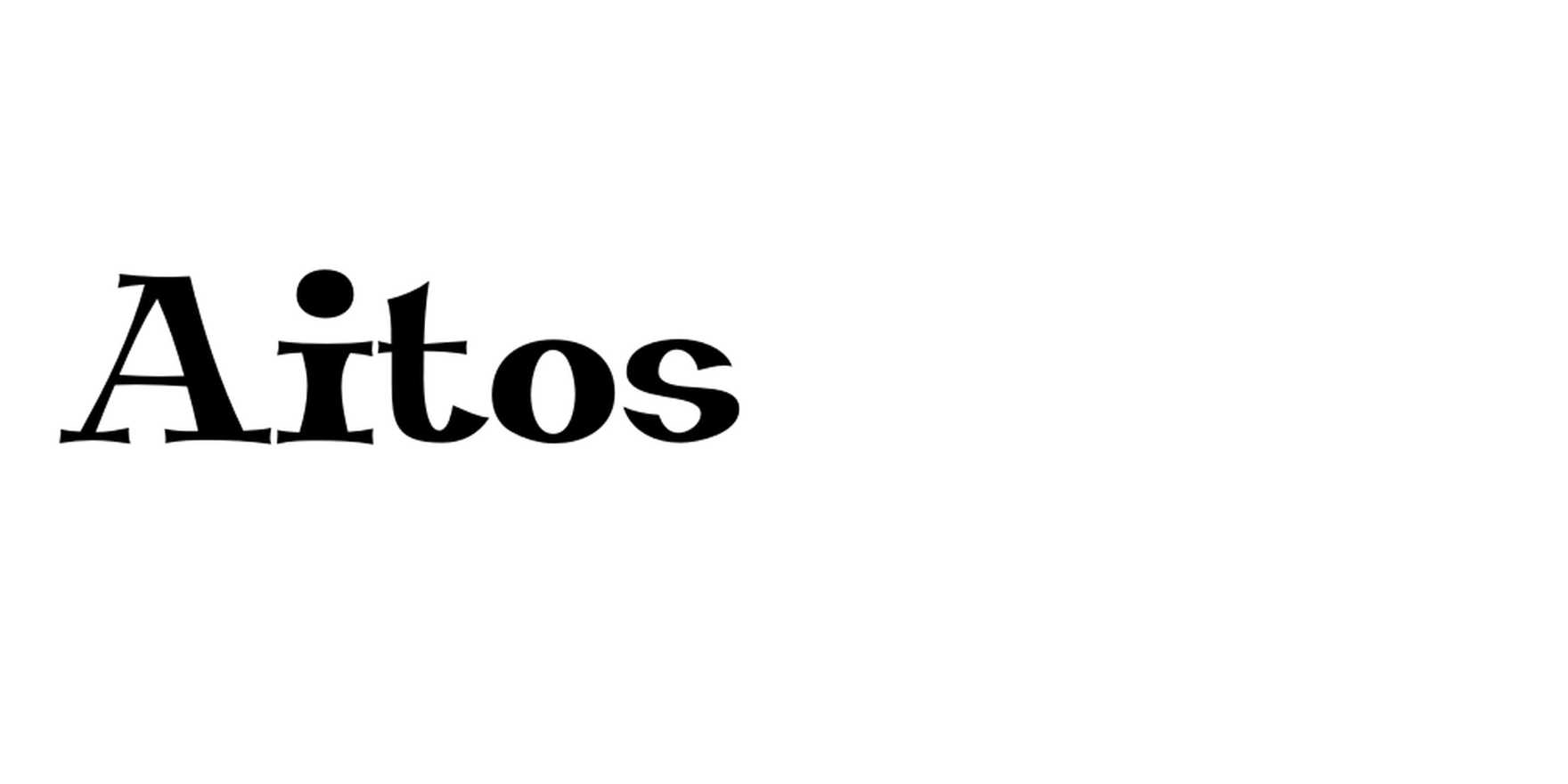 Aitos in use - Fonts In Use