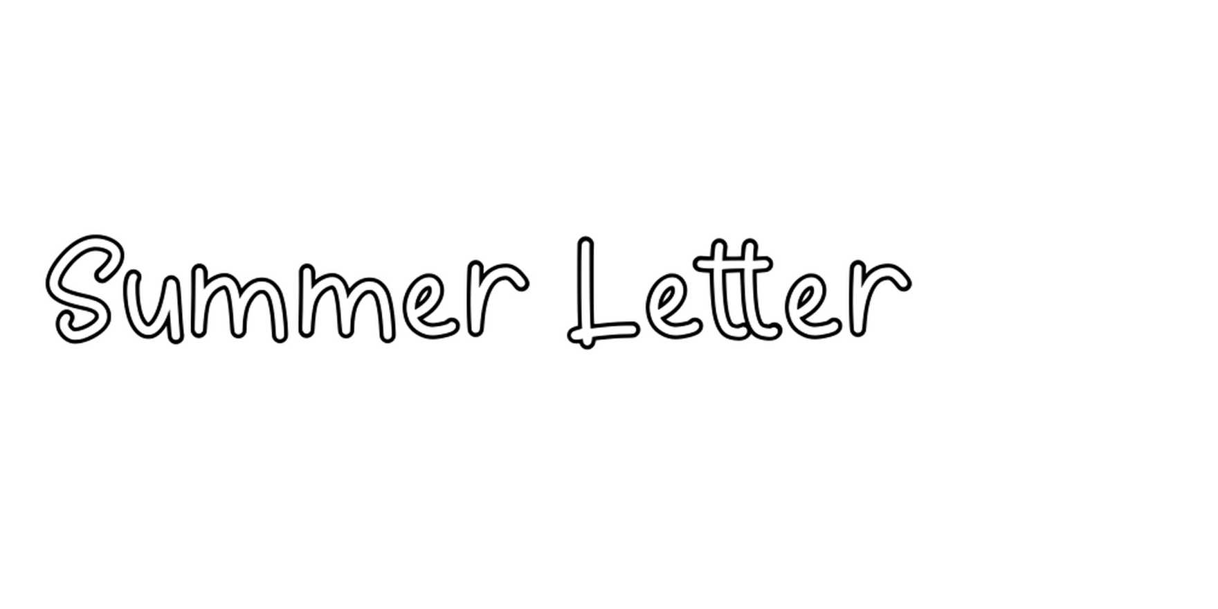 Summer Letter in use - Fonts In Use