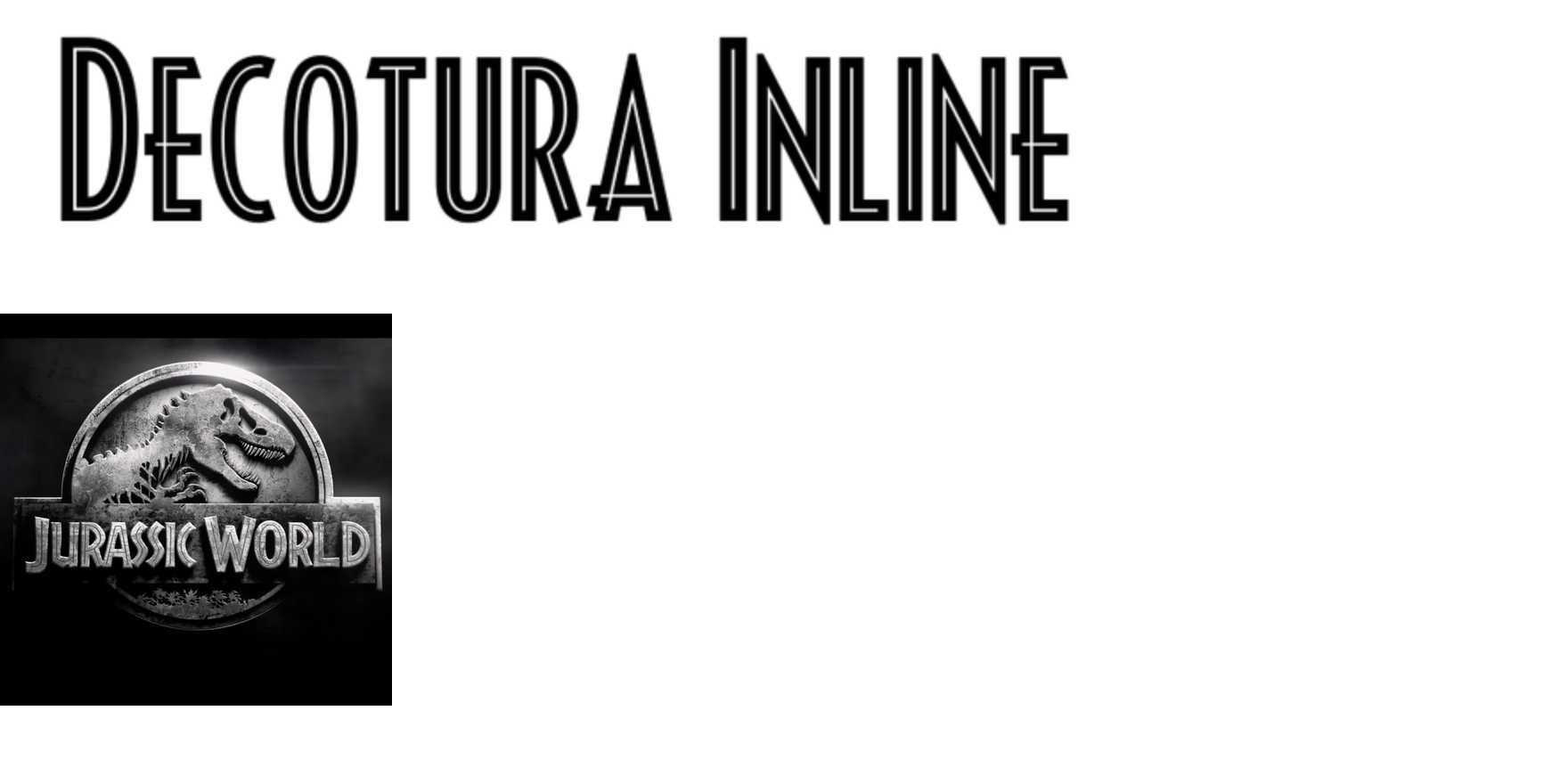 Decotura Inline in use - Fonts In Use
