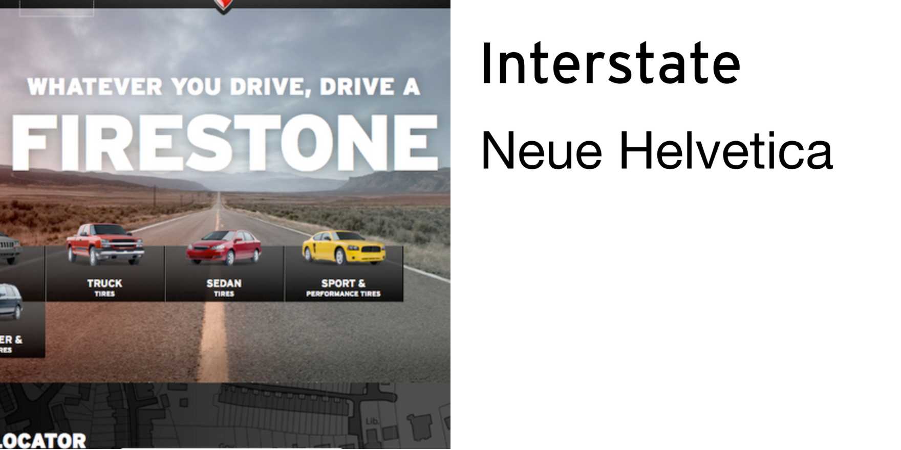 Firestone Tire - Fonts In Use