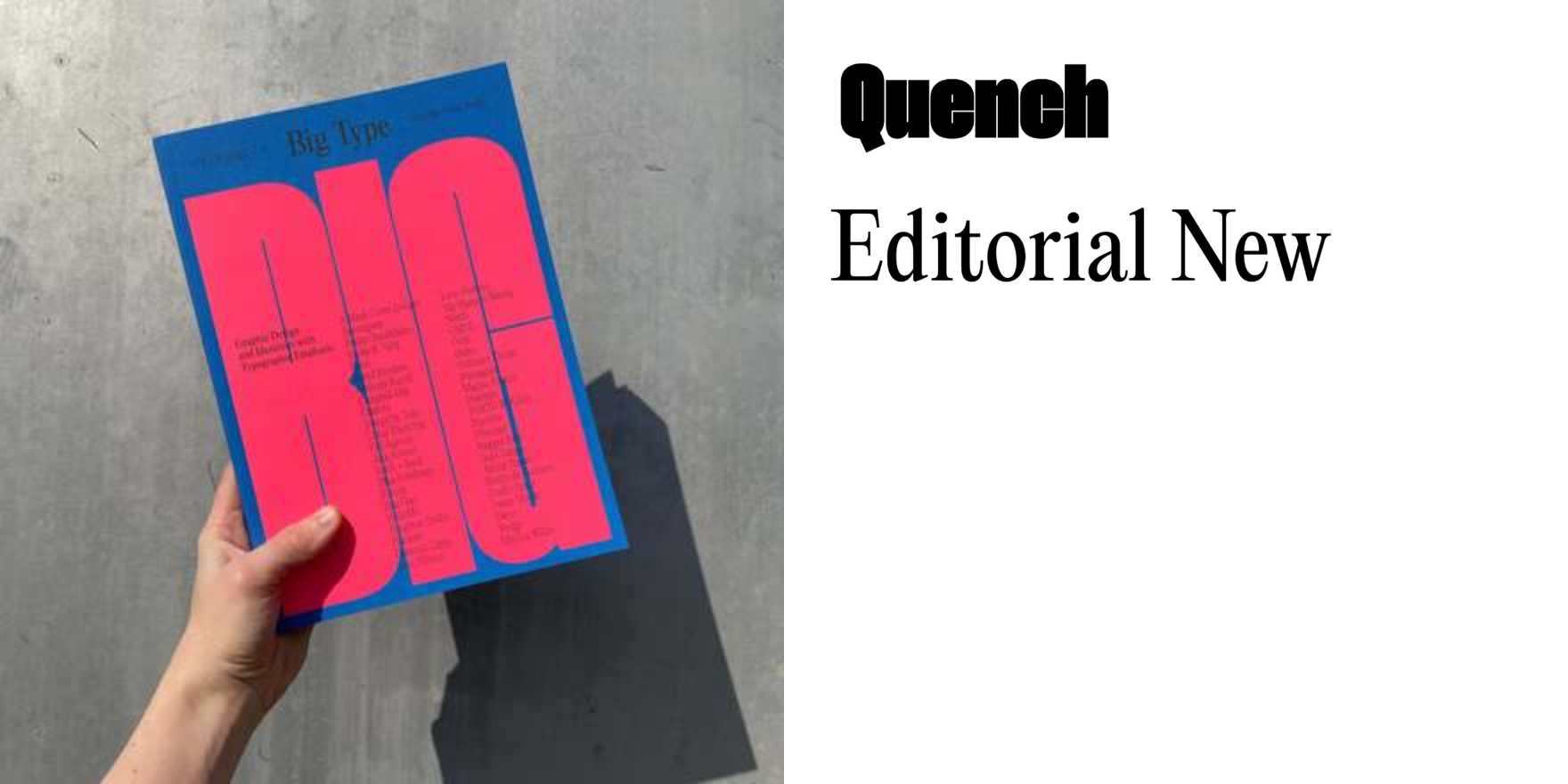 Big Type by Counter-Print - Fonts In Use