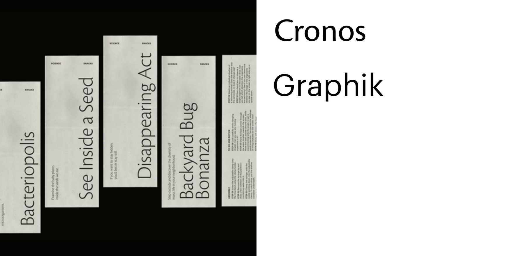 Ecobites - Fonts In Use