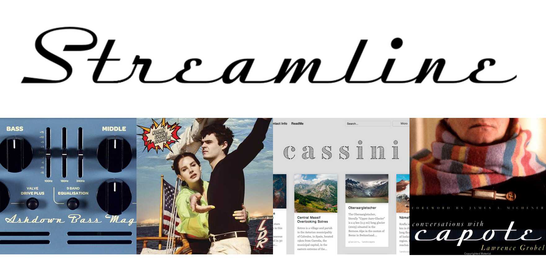 Streamline in use - Fonts In Use