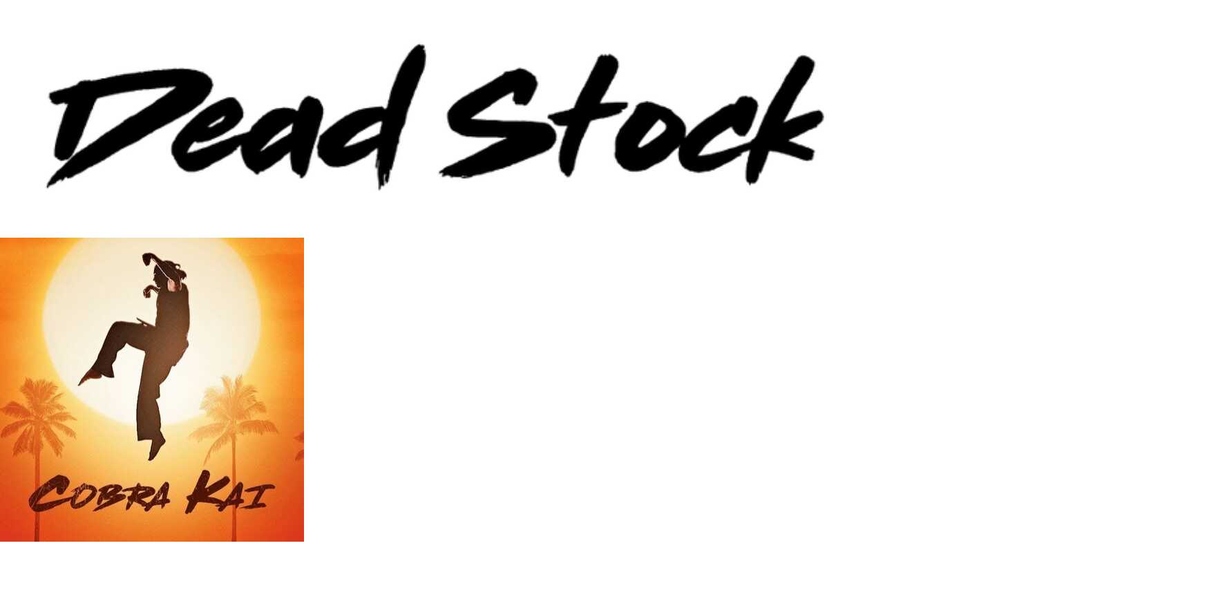 Dead Stock in use - Fonts In Use