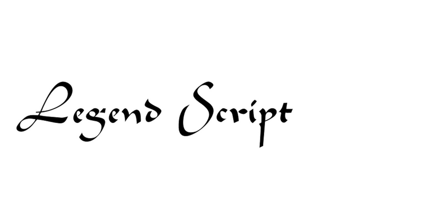Legend Script in use - Fonts In Use