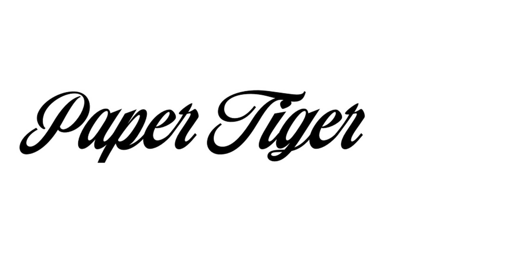 Paper Tiger Script in use - Fonts In Use