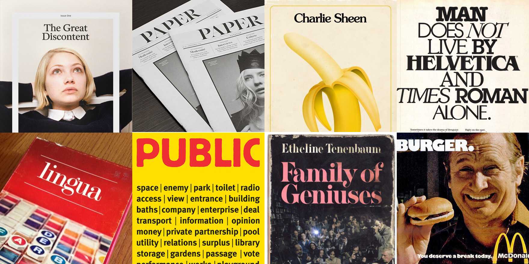 Photobook - Fonts In Use