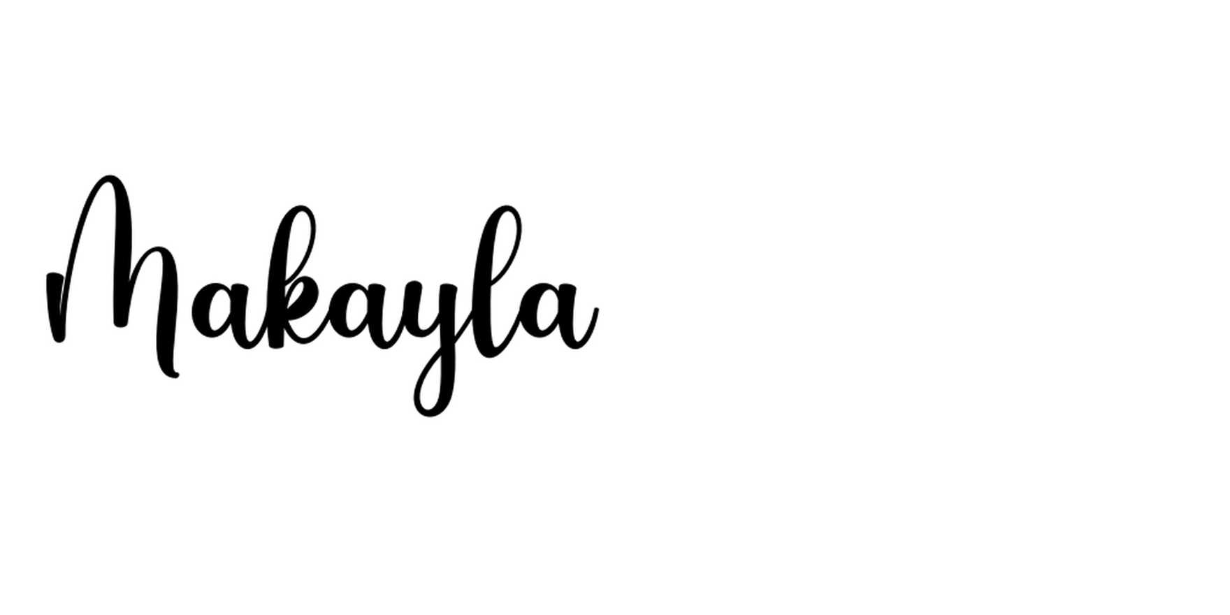 Makayla in use - Fonts In Use