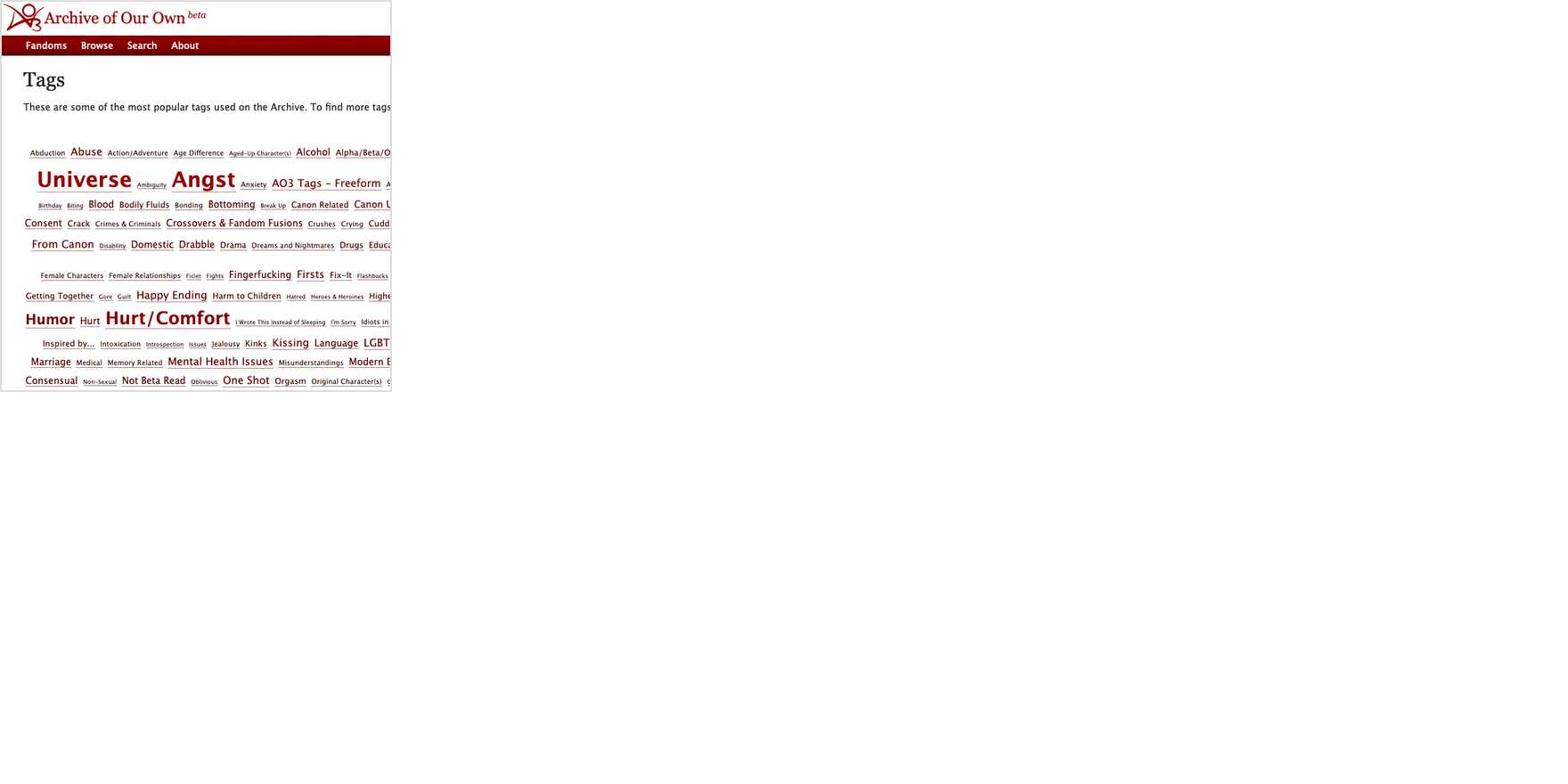 Organization for Transformative Works at Fonts In Use