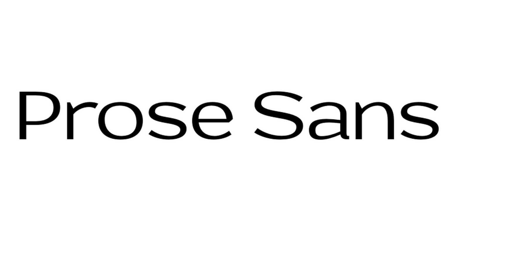 Prose Sans in use - Fonts In Use