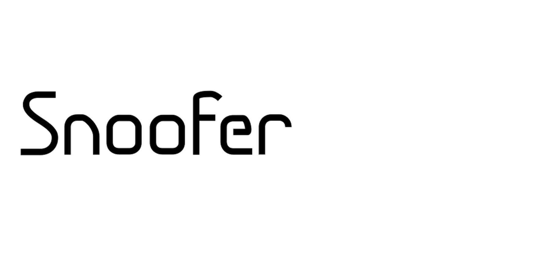 Snoofer in use - Fonts In Use