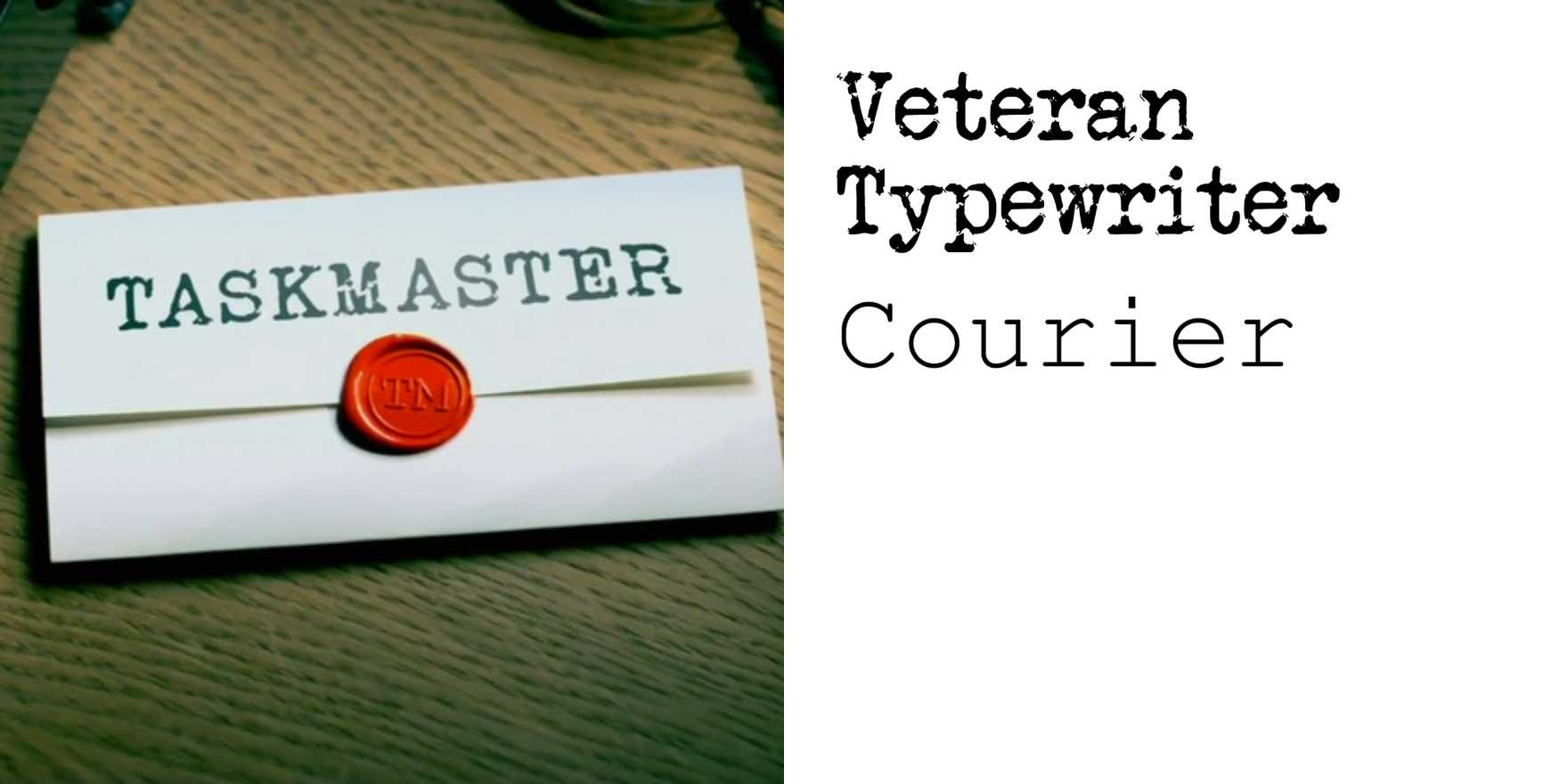 Taskmaster (2015–) titles and graphics - Fonts In Use