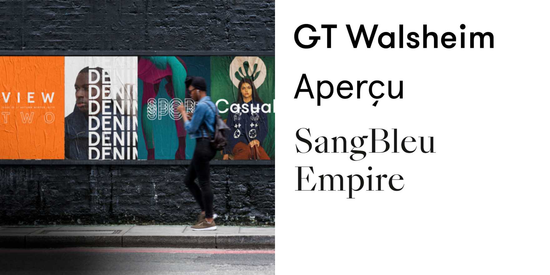 View Two magazine - Fonts In Use