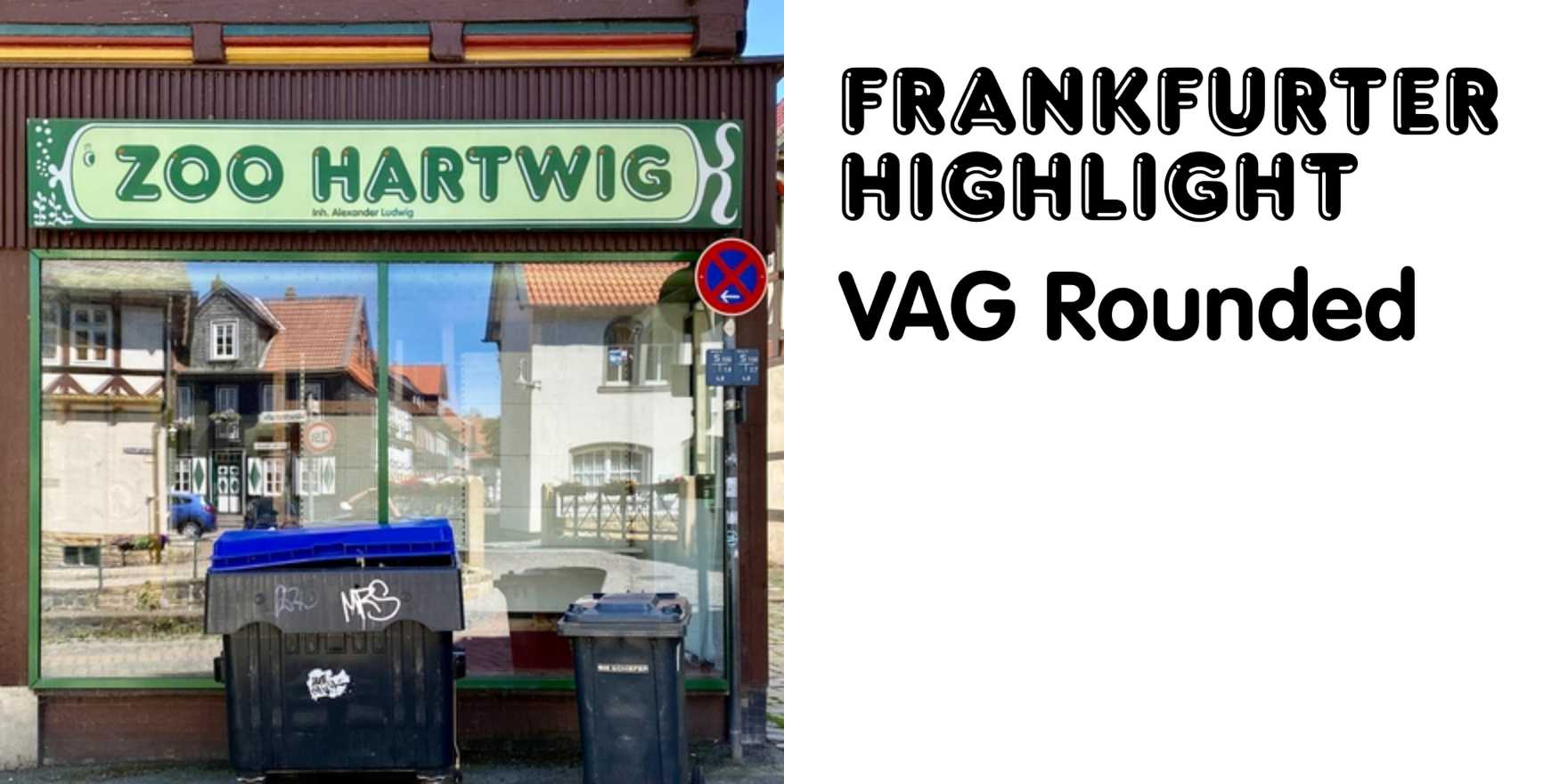 Zoo Hartwig, Goslar - Fonts In Use