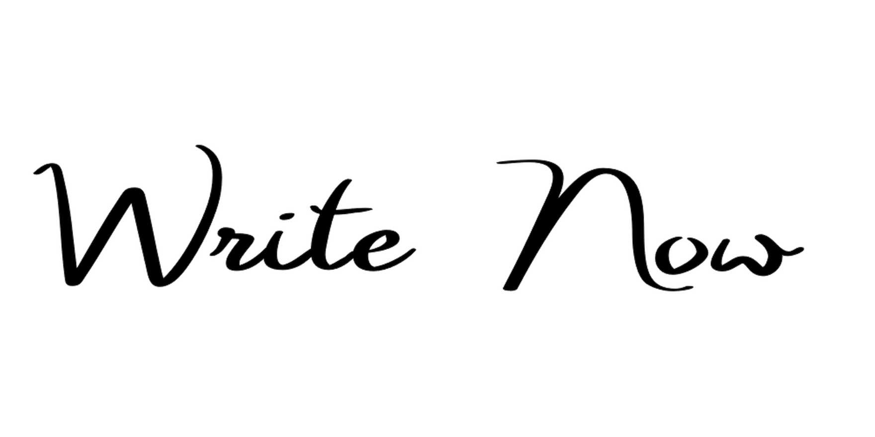 Write Now in use - Fonts In Use