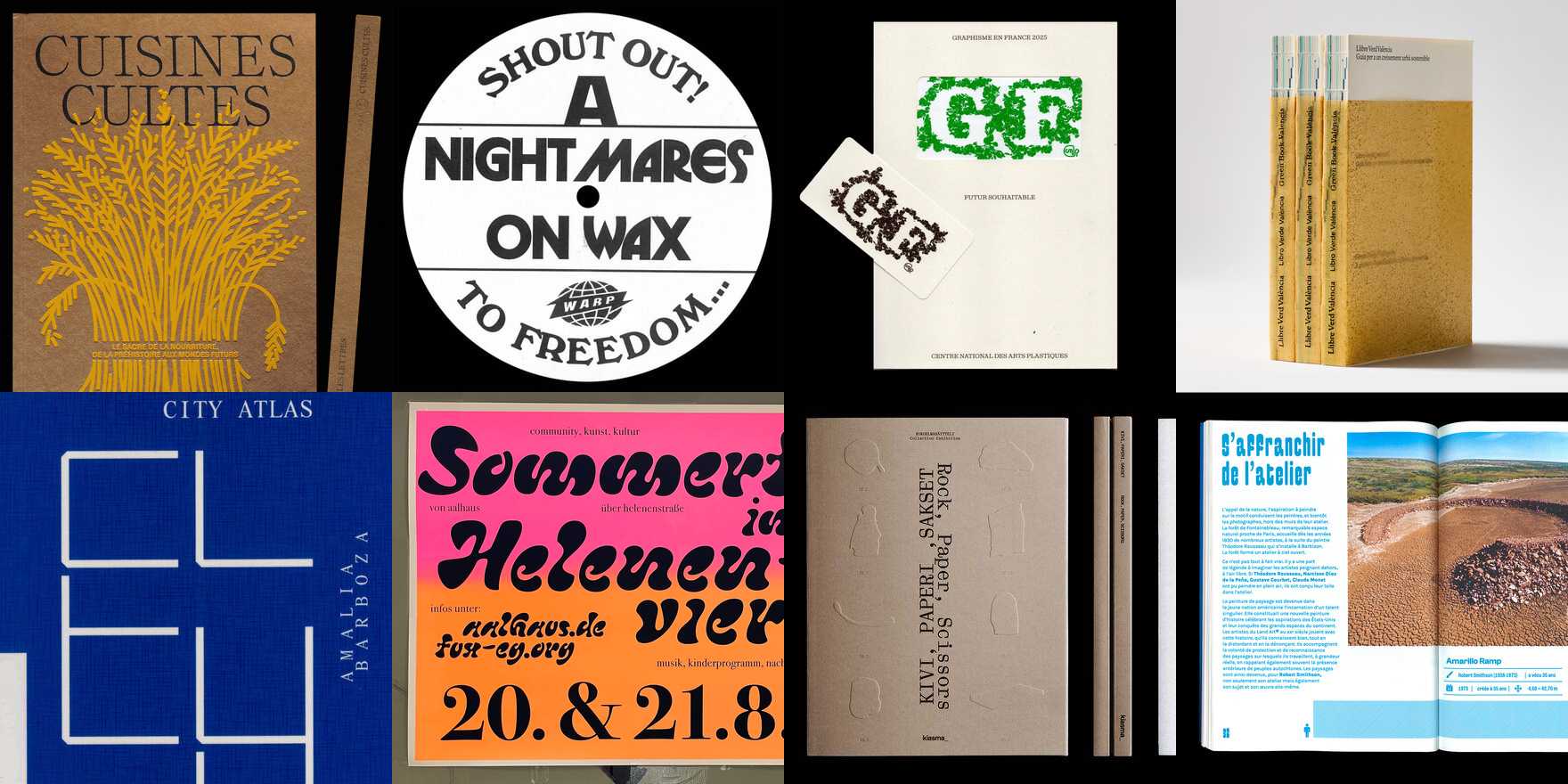 Multi-Typeface Design - Fonts In Use