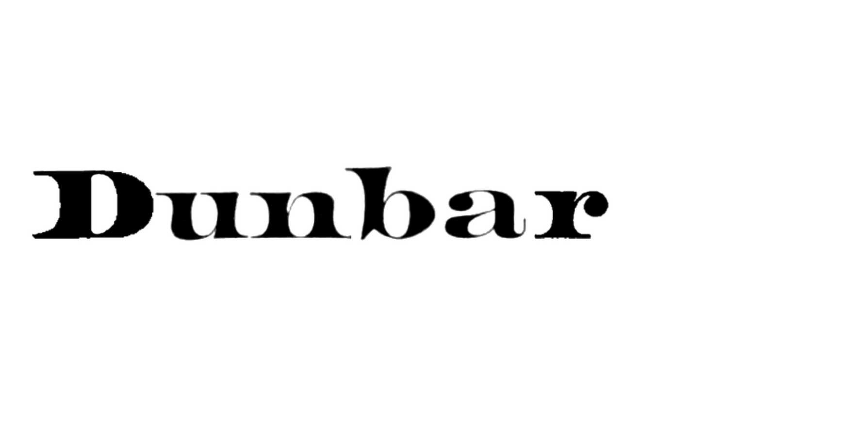 Dunbar (Central) in use - Fonts In Use