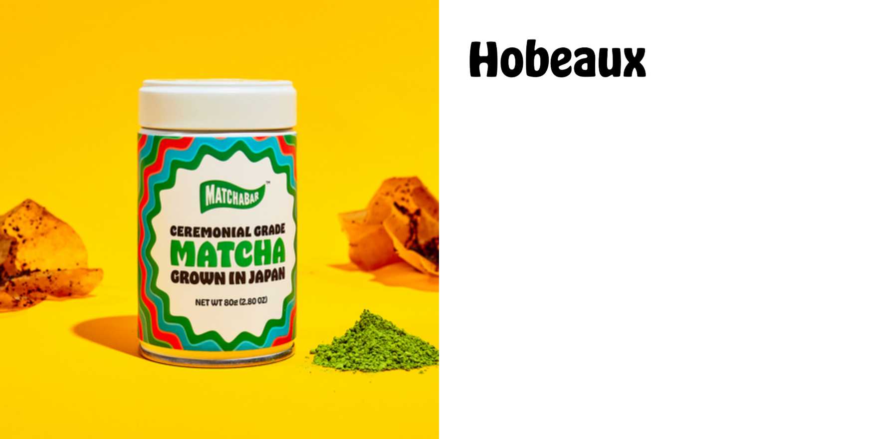 MatchaBar packaging - Fonts In Use