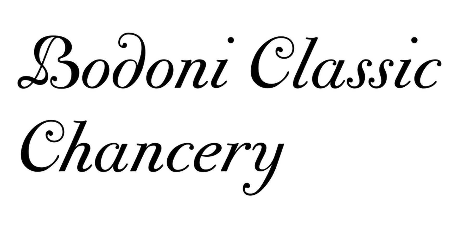 bodoni logo