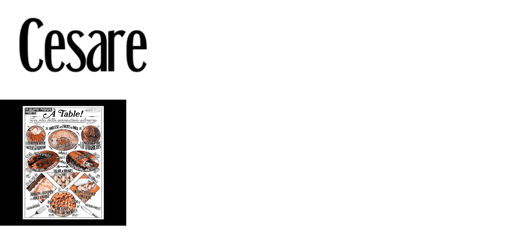 Cesare in use - Fonts In Use