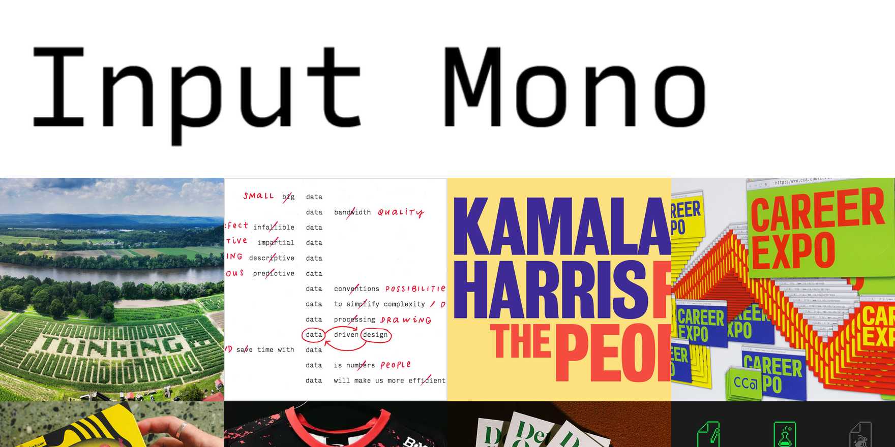 Input Mono in use - Fonts In Use