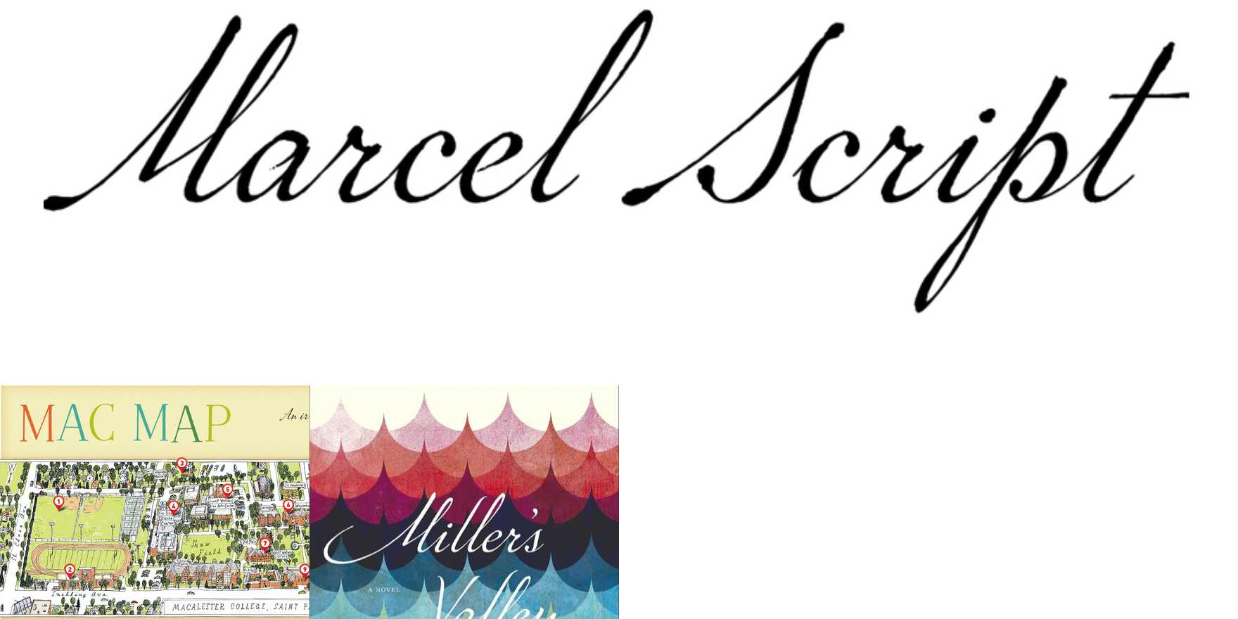 P22 Marcel Script in use - Fonts In Use