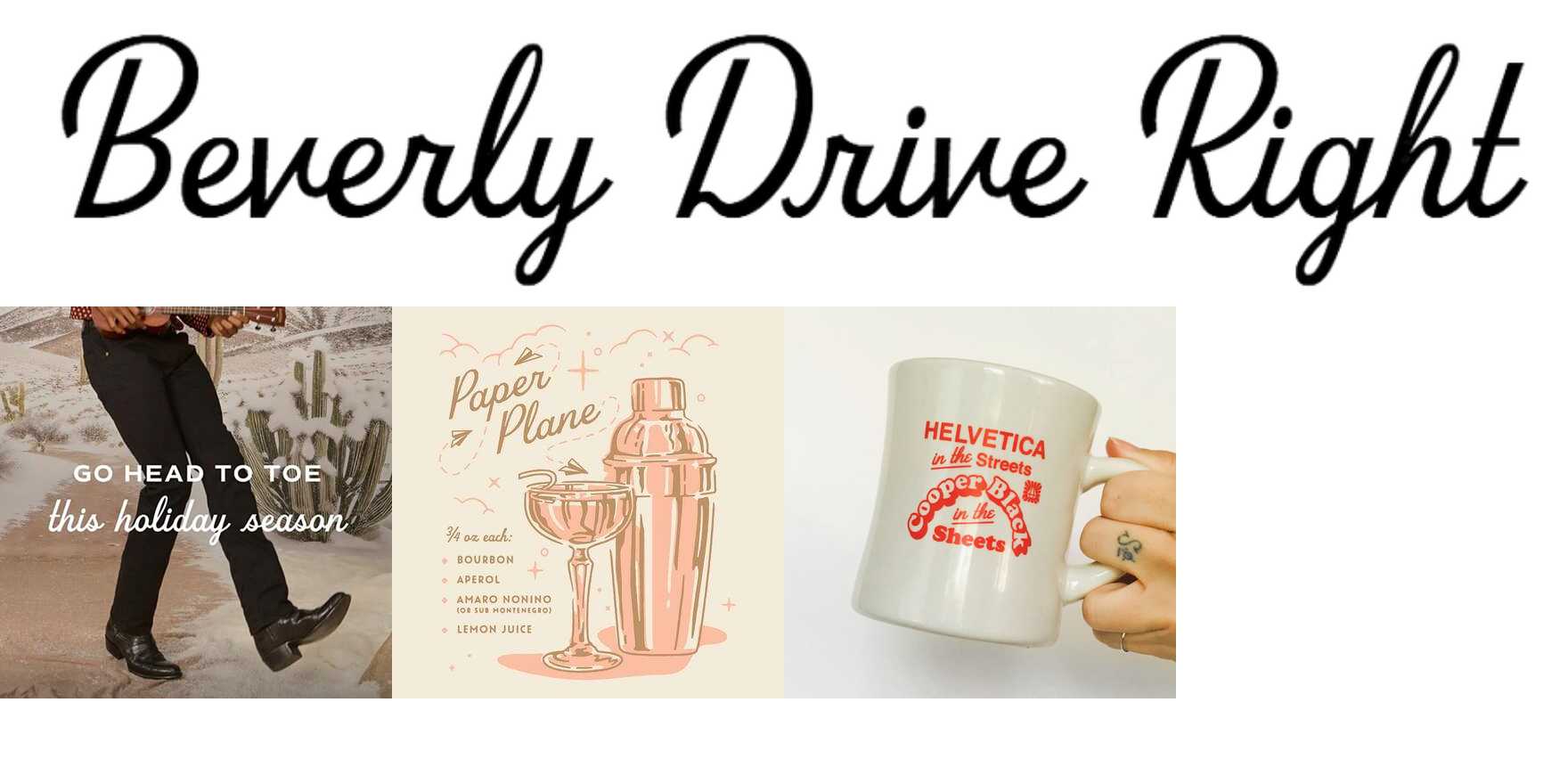 Beverly Drive Right in use - Fonts In Use