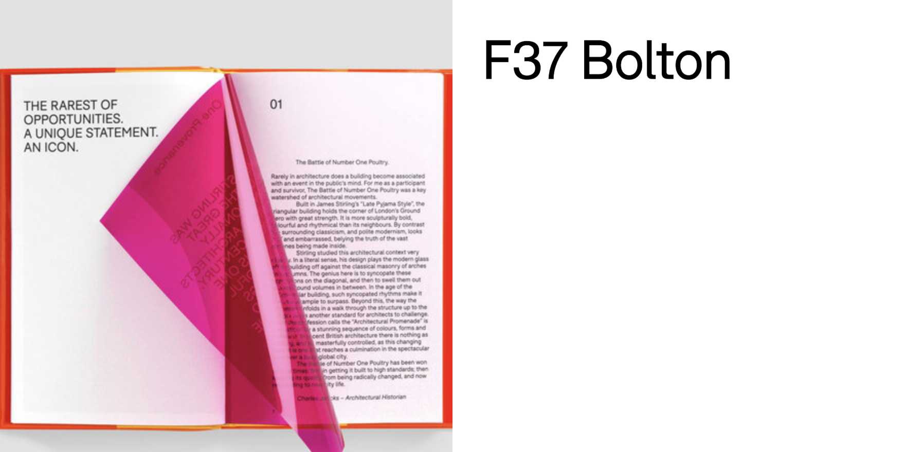 One Poultry publication - Fonts In Use