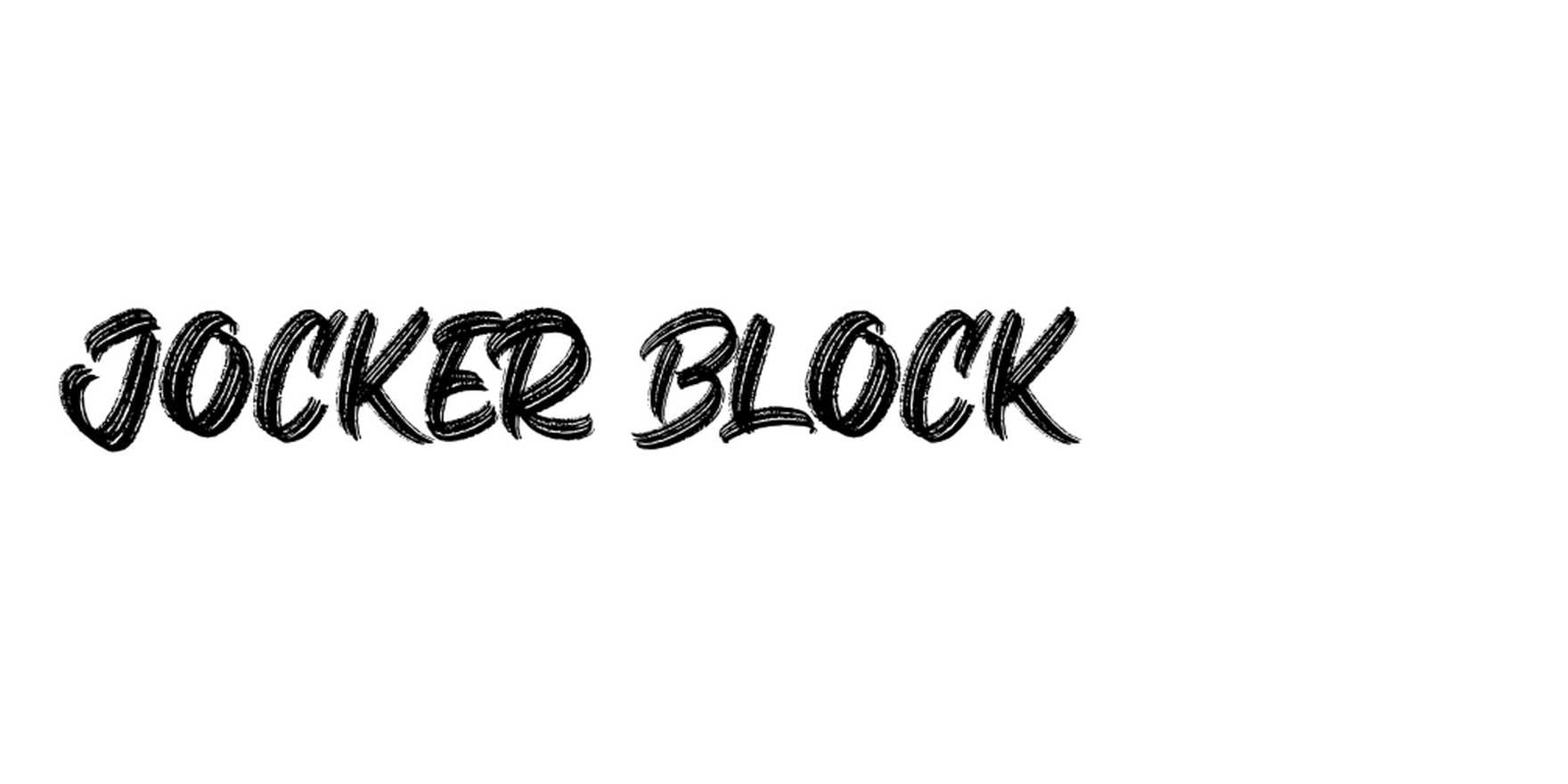 Jocker Block in use - Fonts In Use