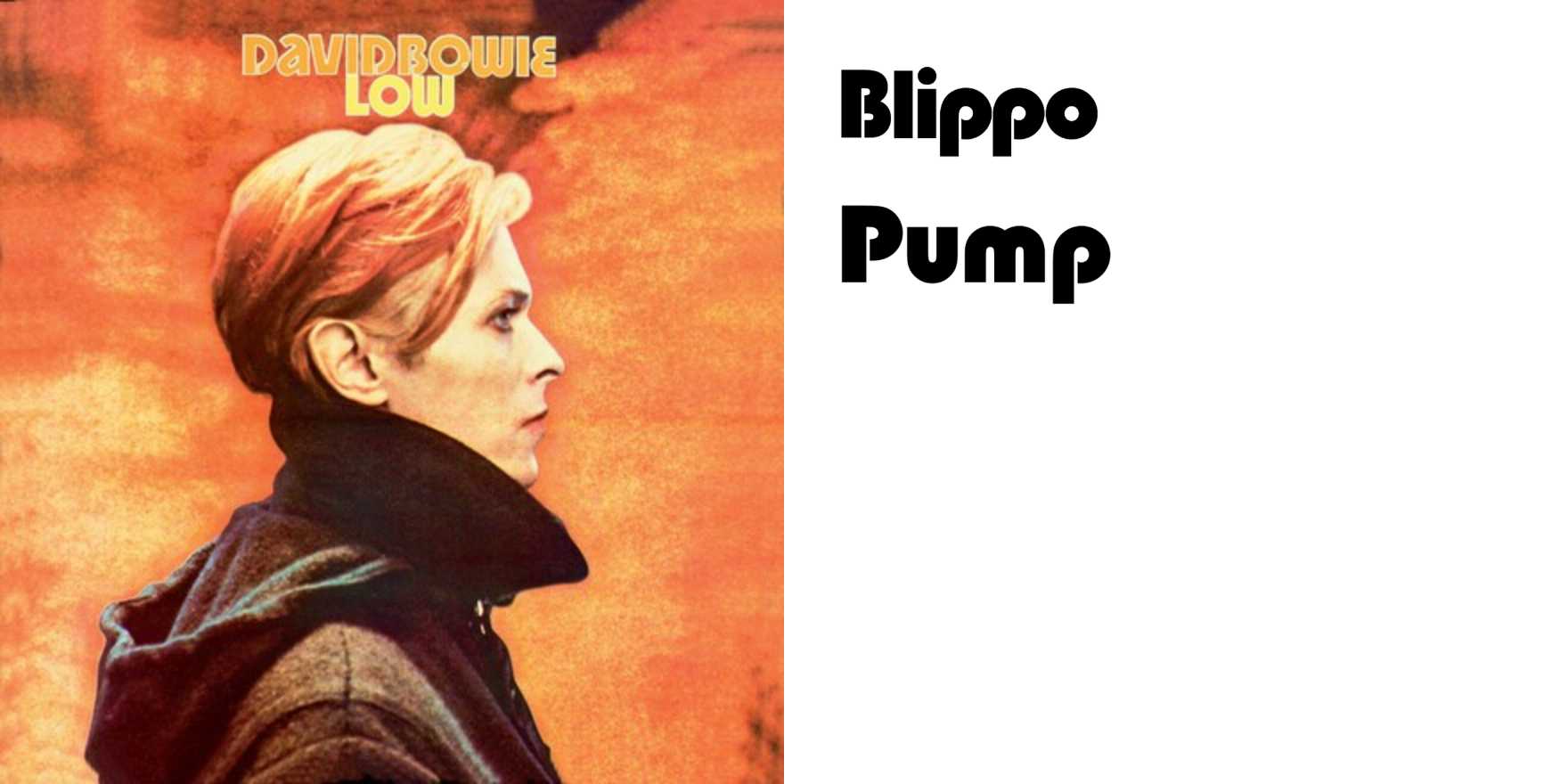 David Bowie – Low album art - Fonts In Use