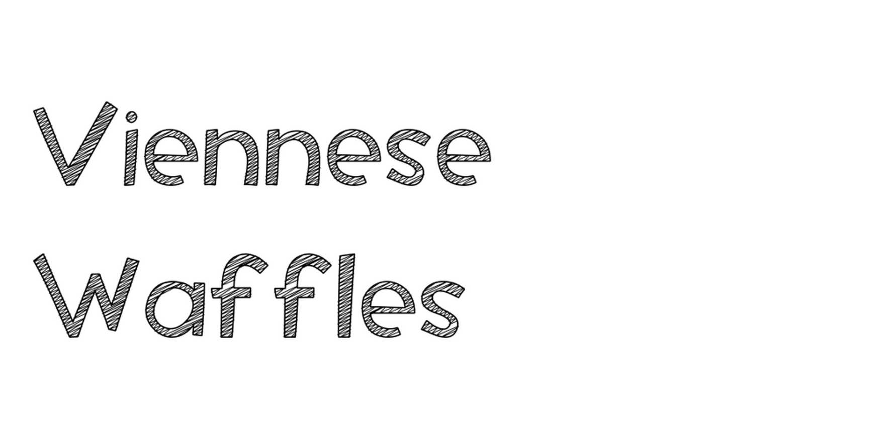 Viennese Waffles in use - Fonts In Use