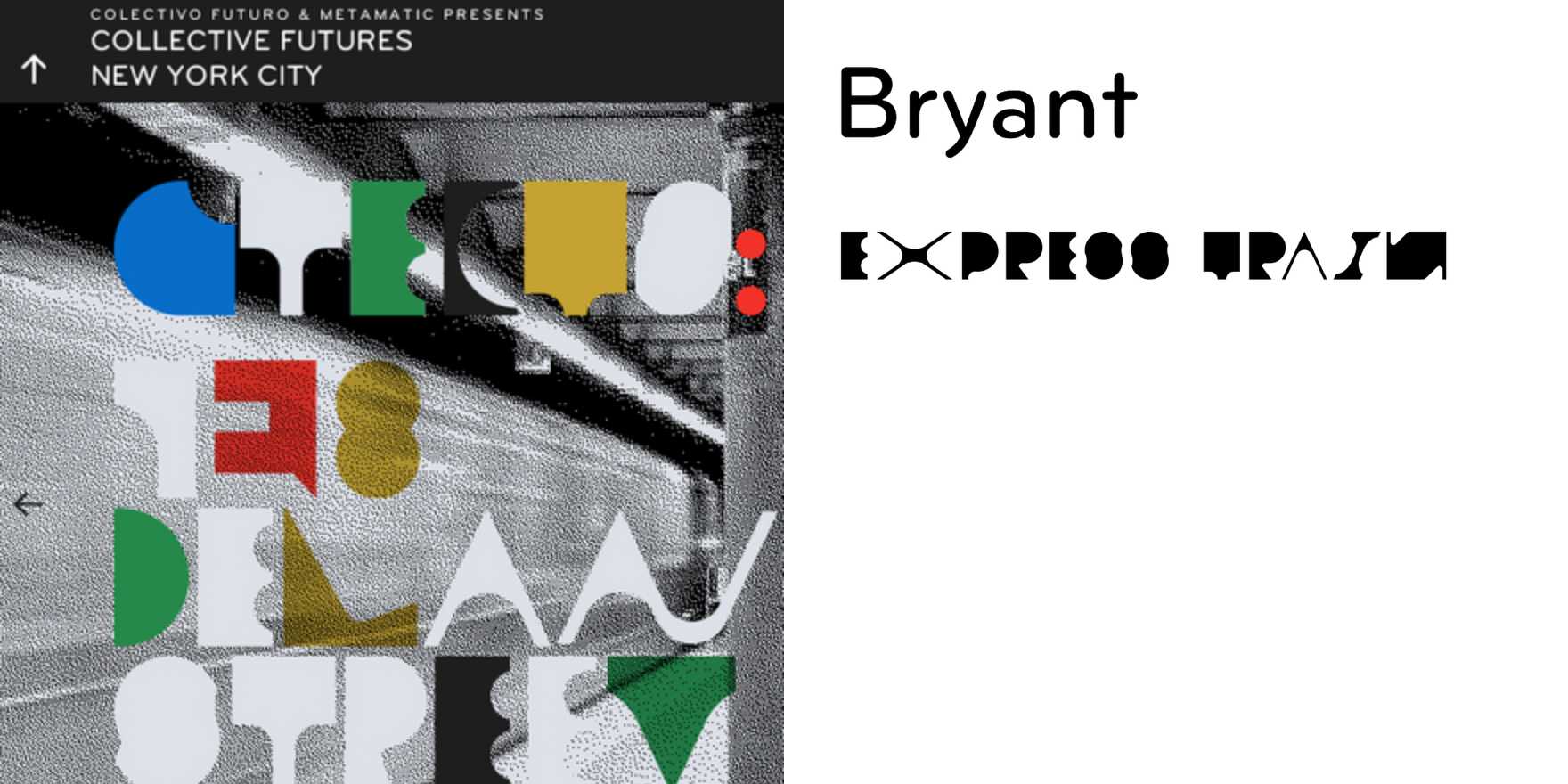 Collective Futures New York City Website - Fonts In Use