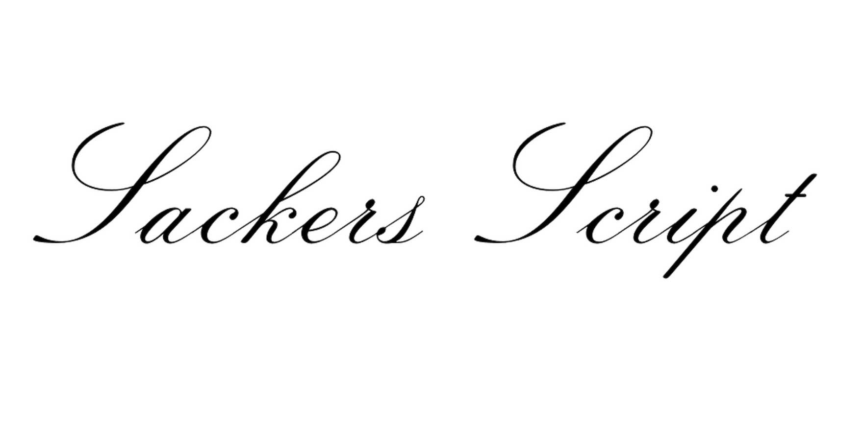 Sackers Script in use - Fonts In Use