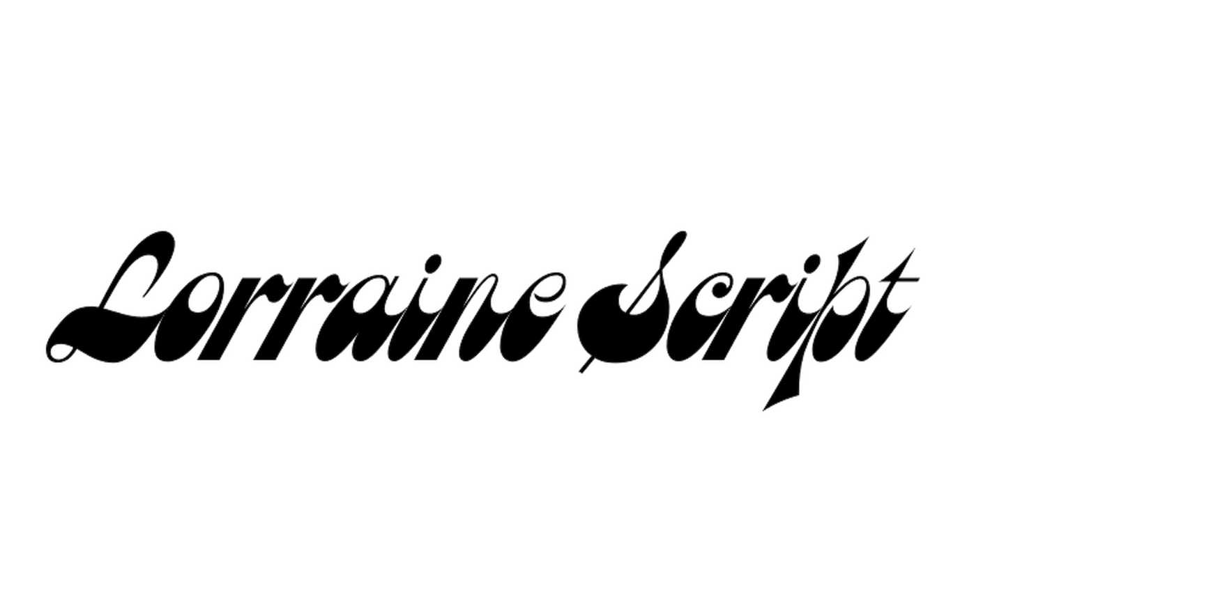 Lorraine Script in use - Fonts In Use