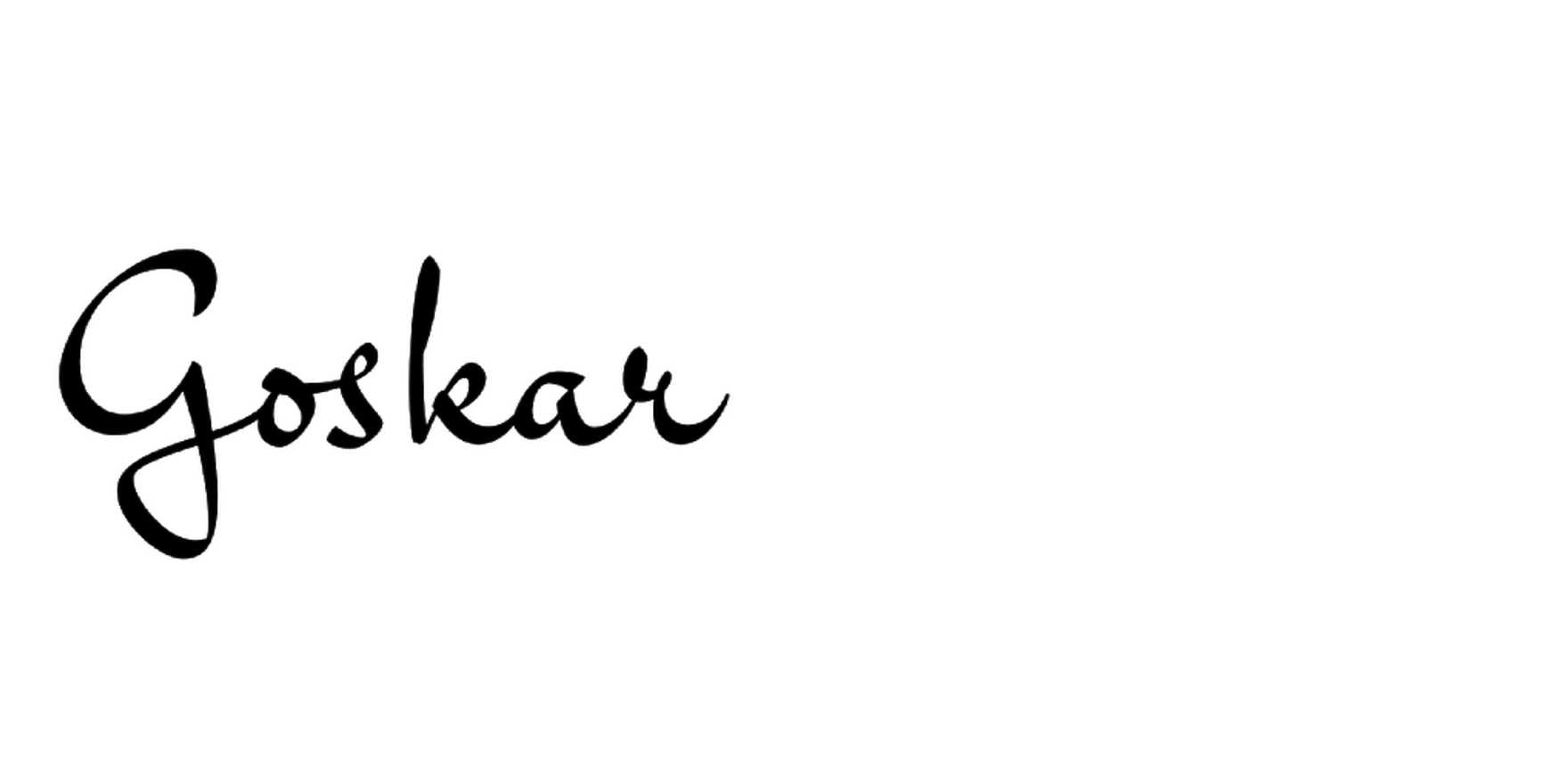 Goskar in use - Fonts In Use