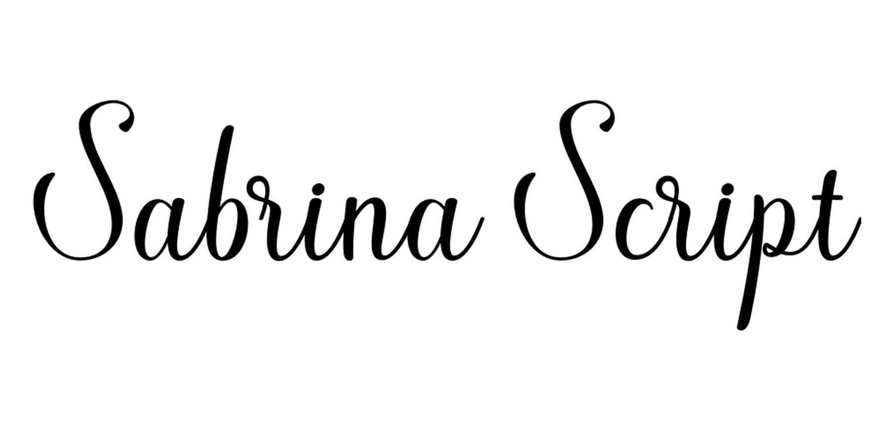 Sabrina Script in use - Fonts In Use