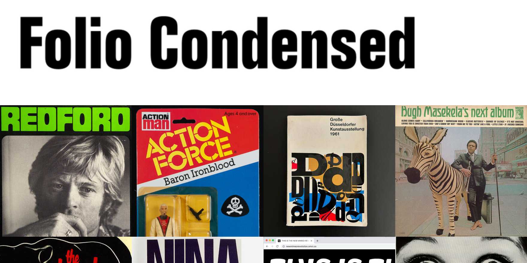 Folio Condensed in use - Fonts In Use