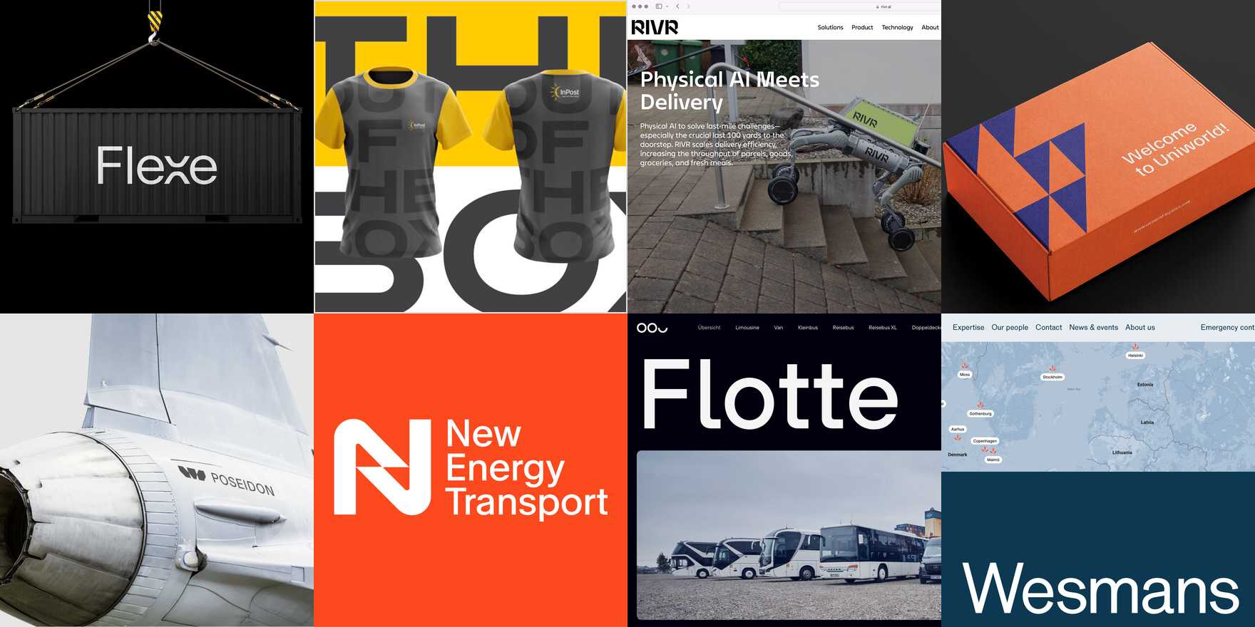 logistics - Fonts In Use