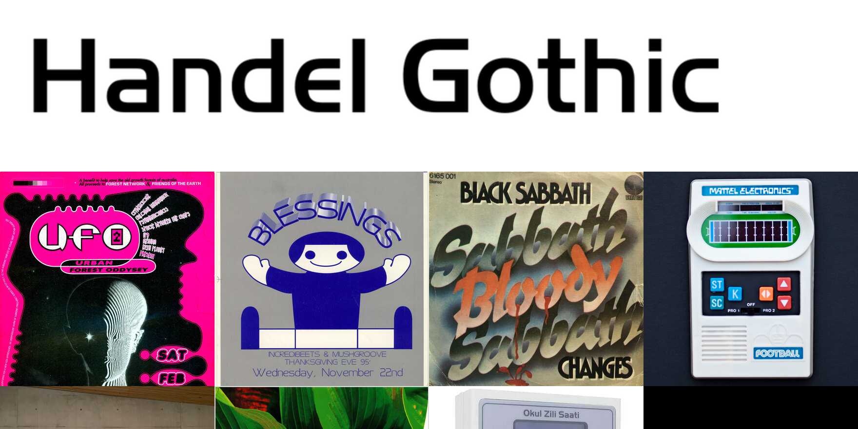 Handel Gothic in use - Fonts In Use