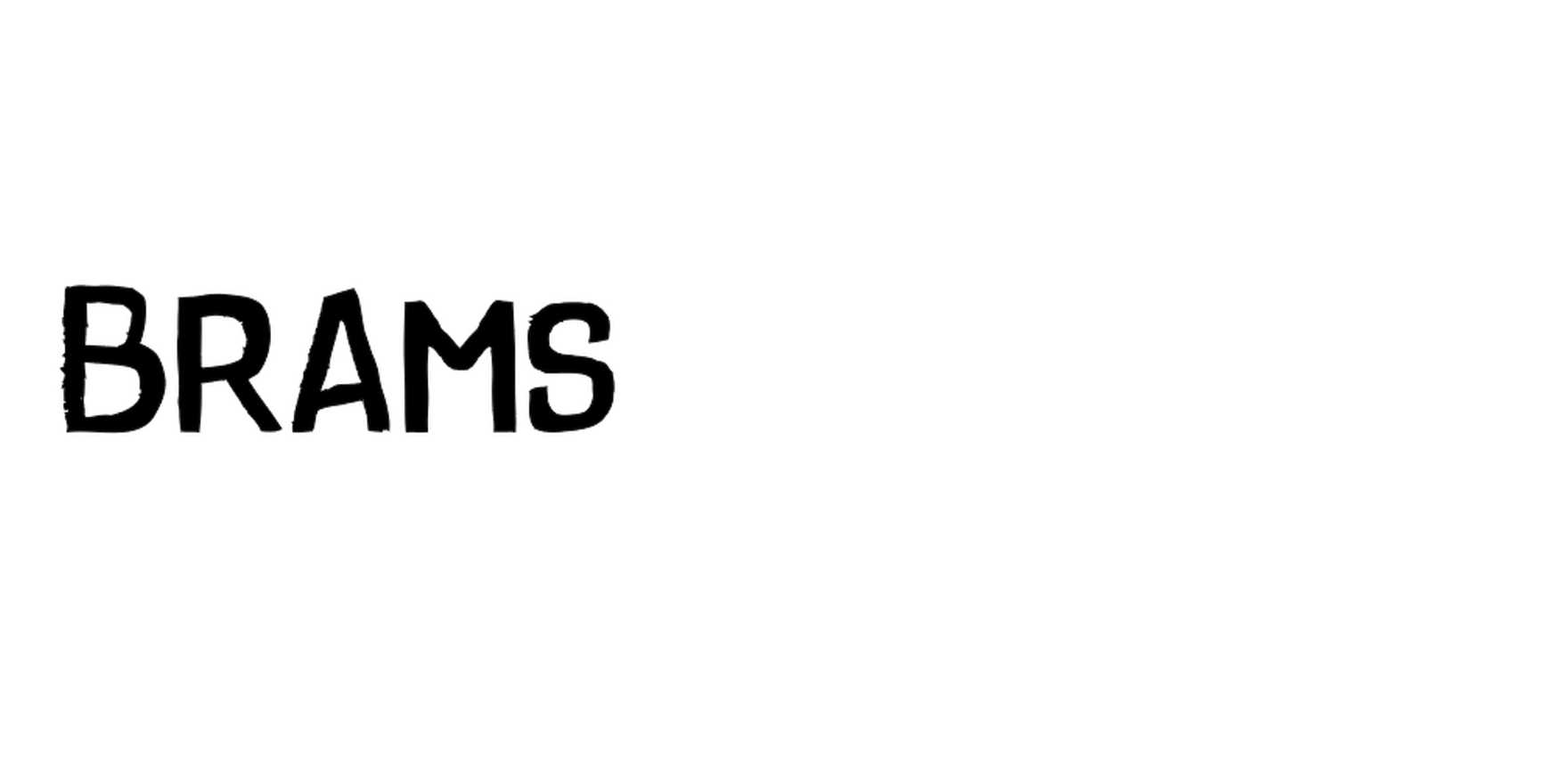 Brams in use - Fonts In Use