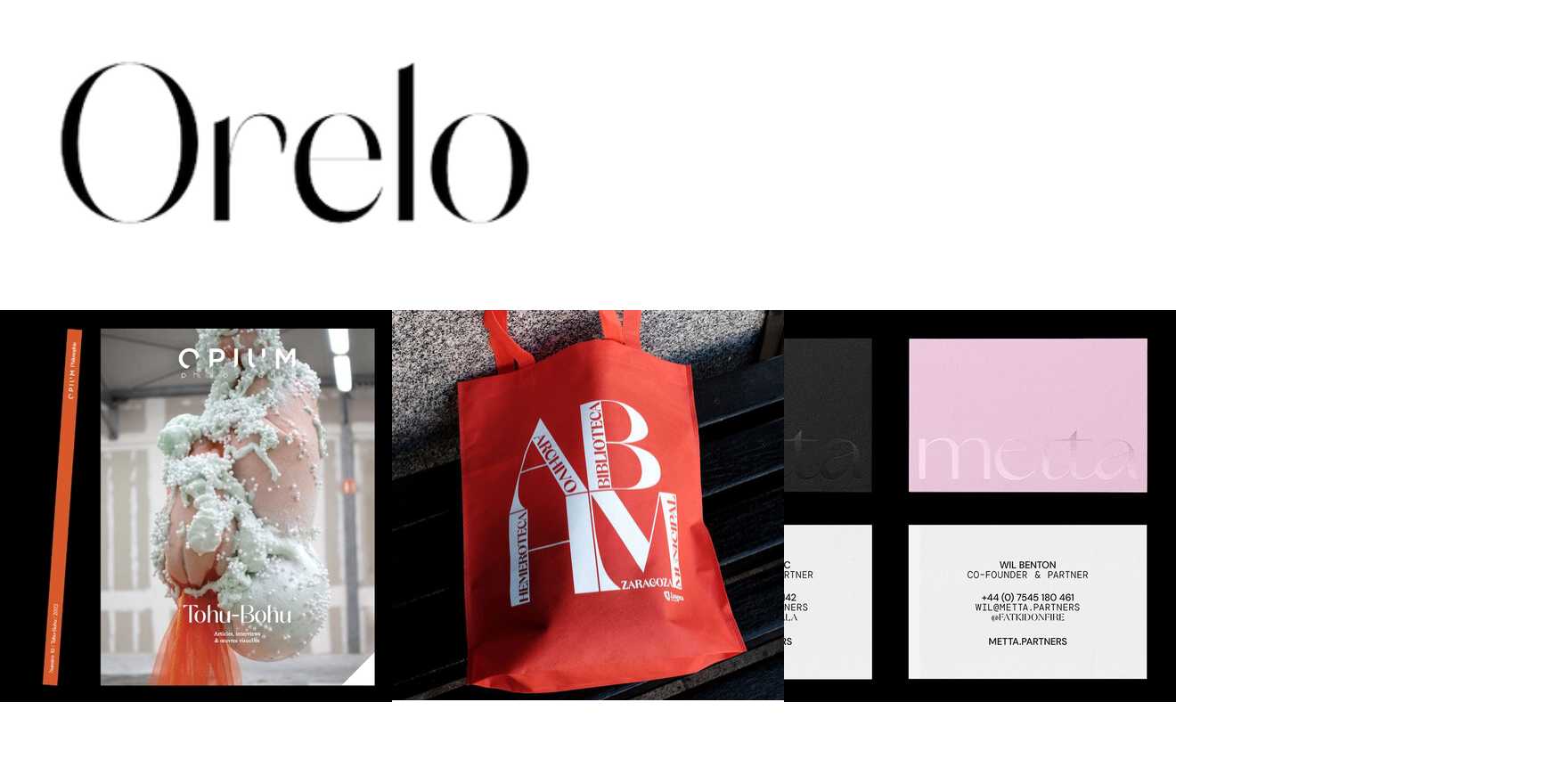 Orelo in use - Fonts In Use
