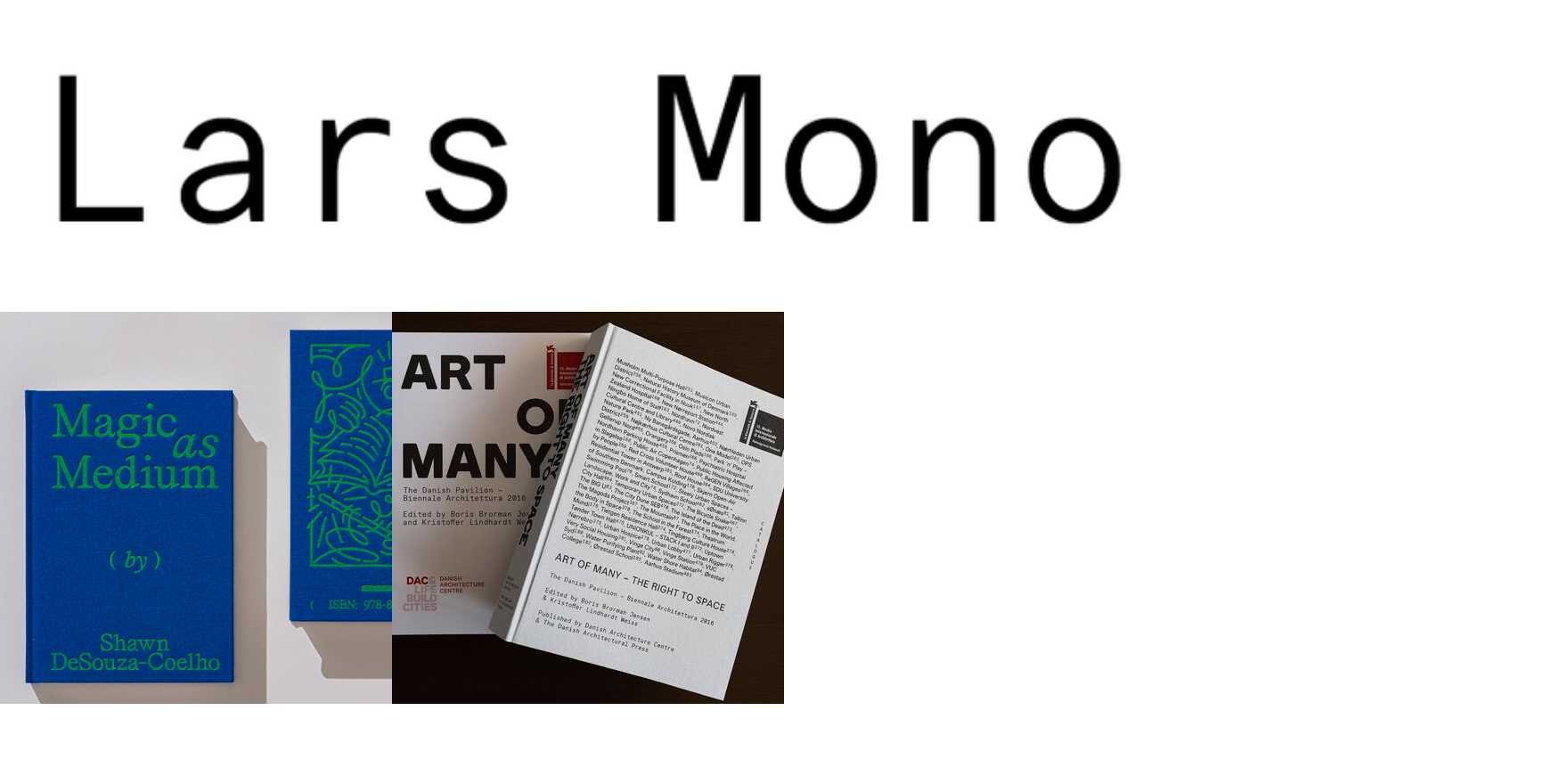 Lars Mono in use - Fonts In Use