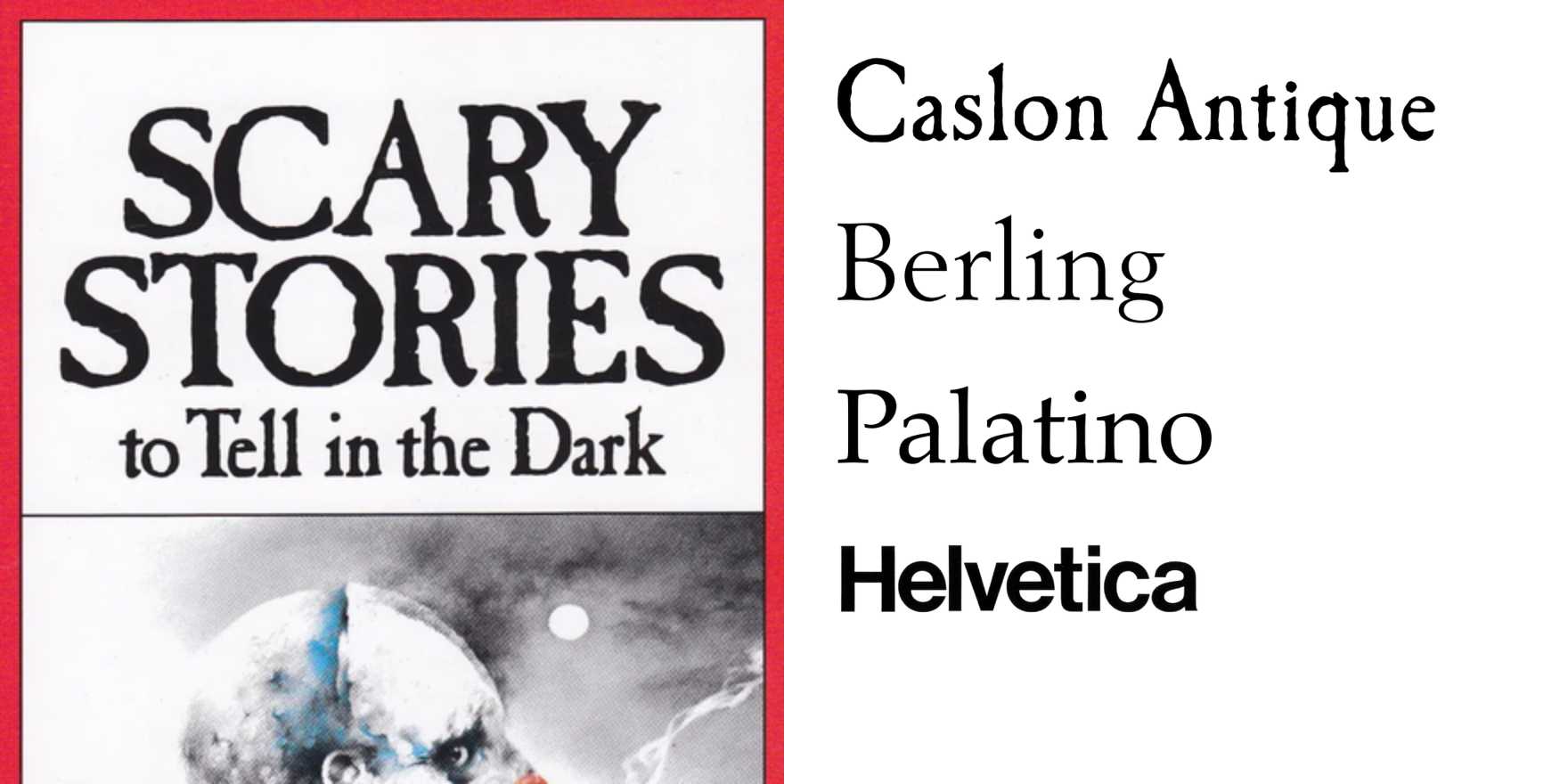 Scary Stories to Tell in the Dark book series - Fonts In Use