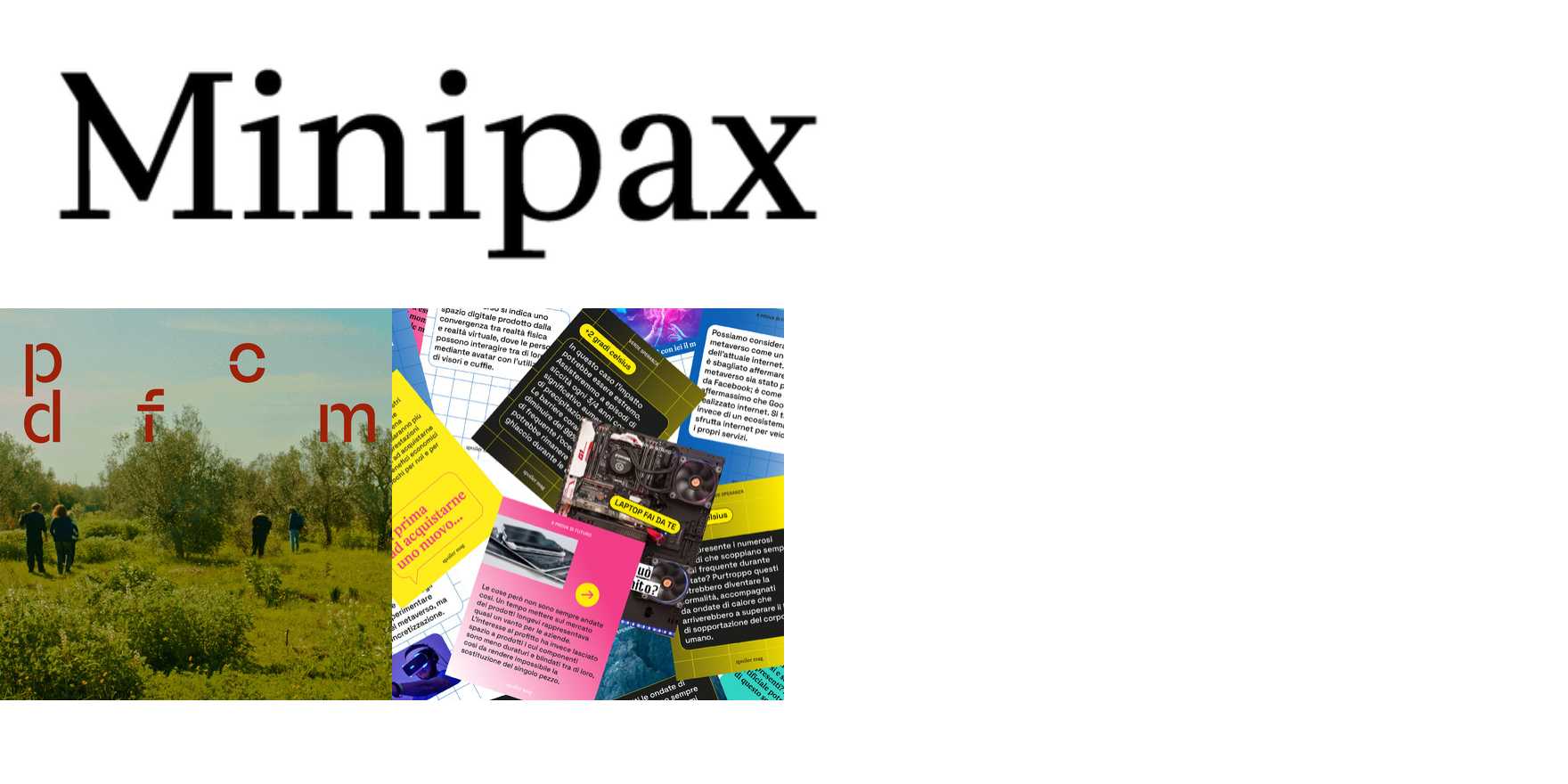 Minipax in use - Fonts In Use