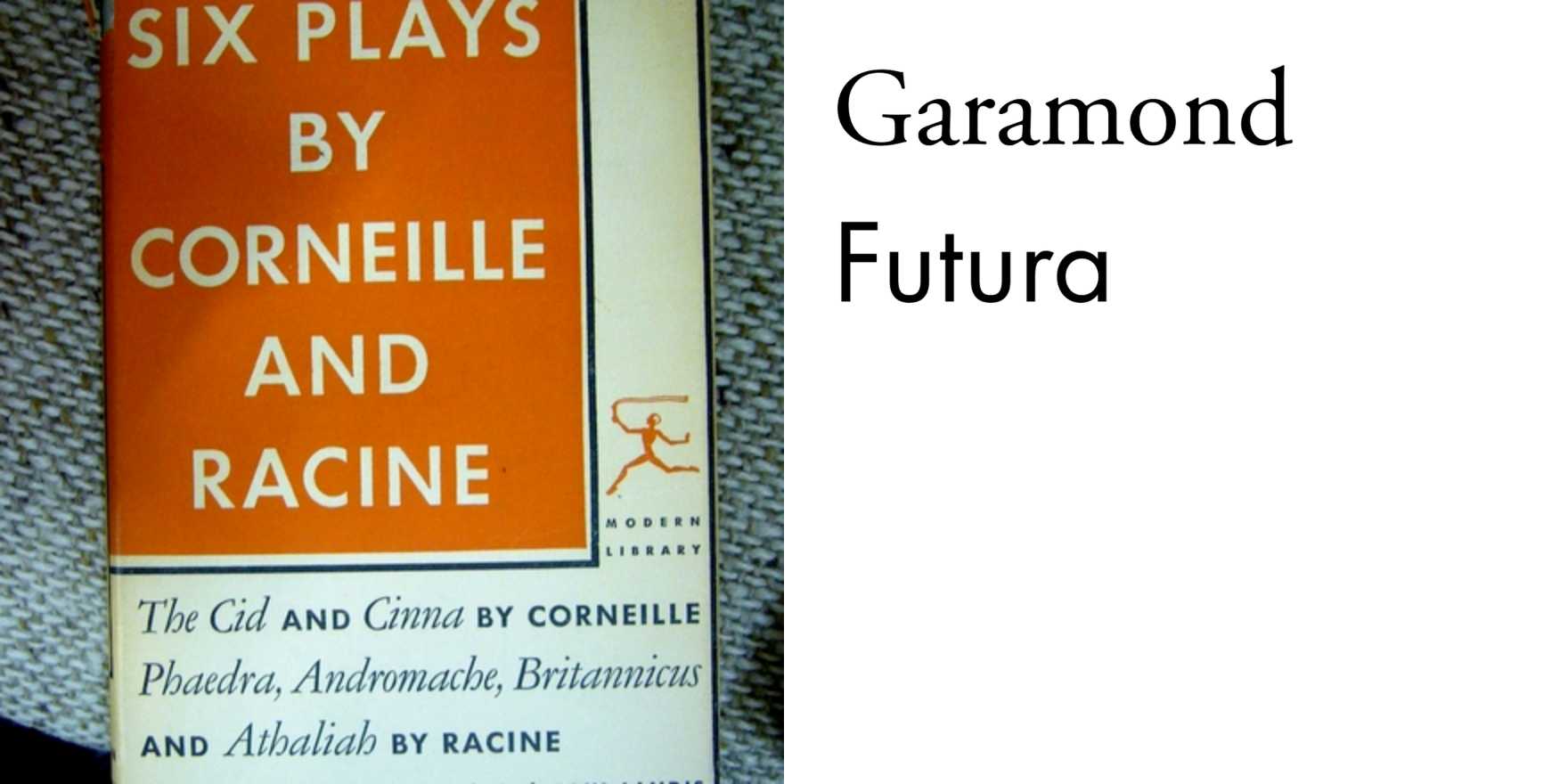 Six Plays by Corneille and Racine - Fonts In Use