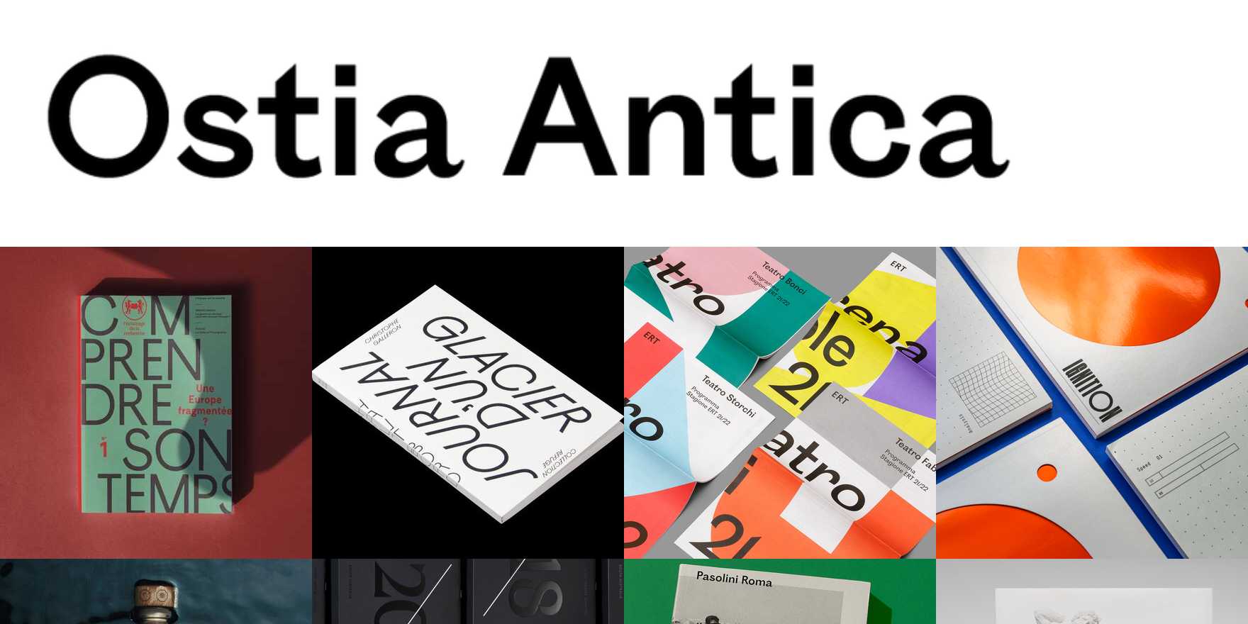 Ostia Antica in use - Fonts In Use