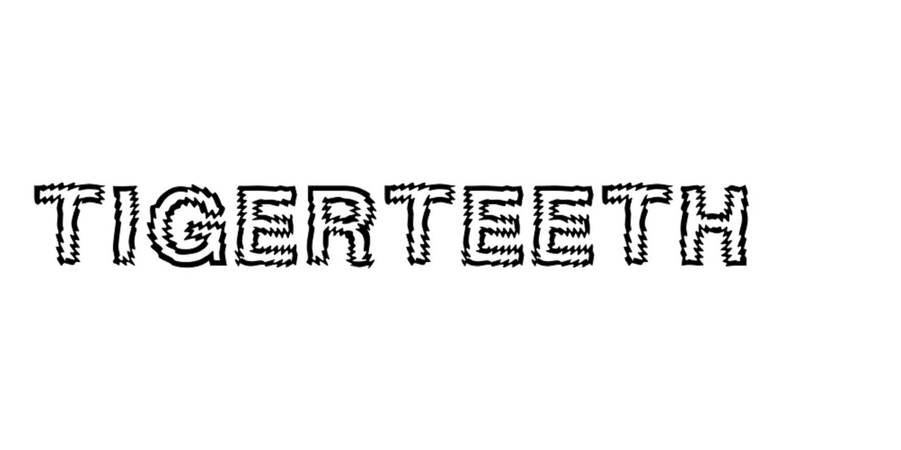 Tigerteeth in use - Fonts In Use