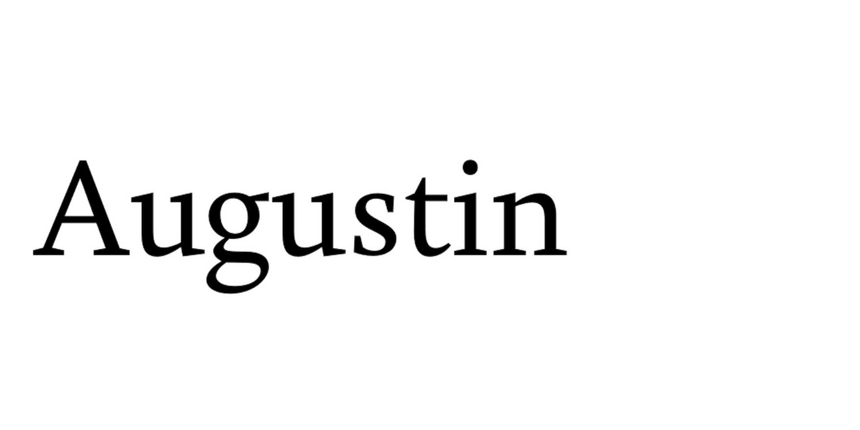 Augustin in use - Fonts In Use