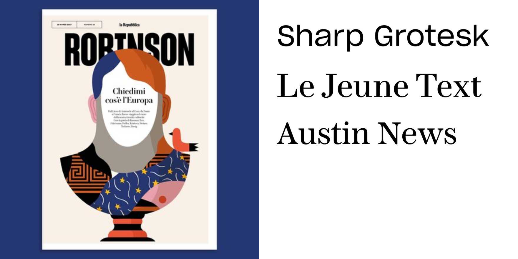 Robinson - Fonts In Use